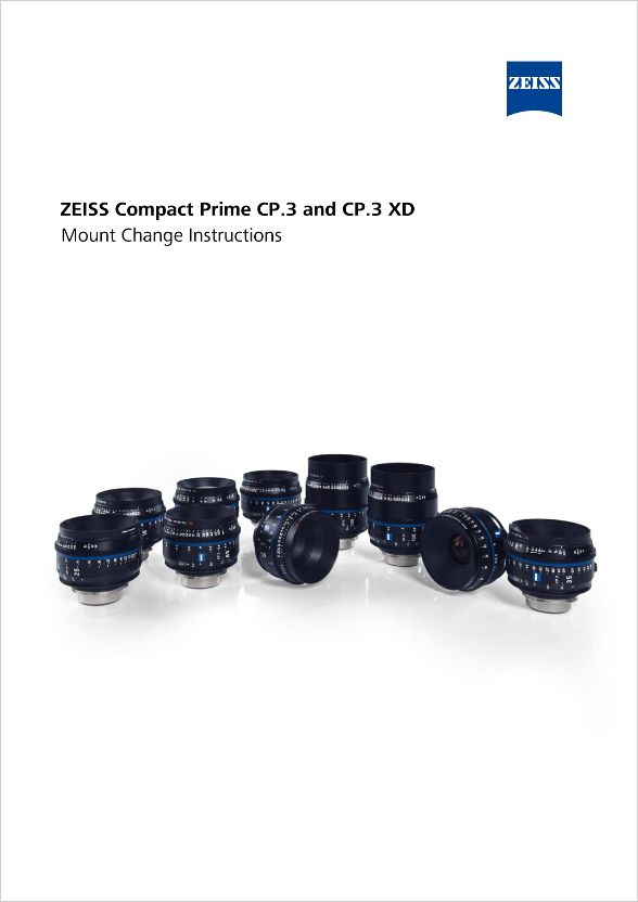 ZEISS Compact Prime CP.3 Lenses | Tailored for today’s cinema and beyond